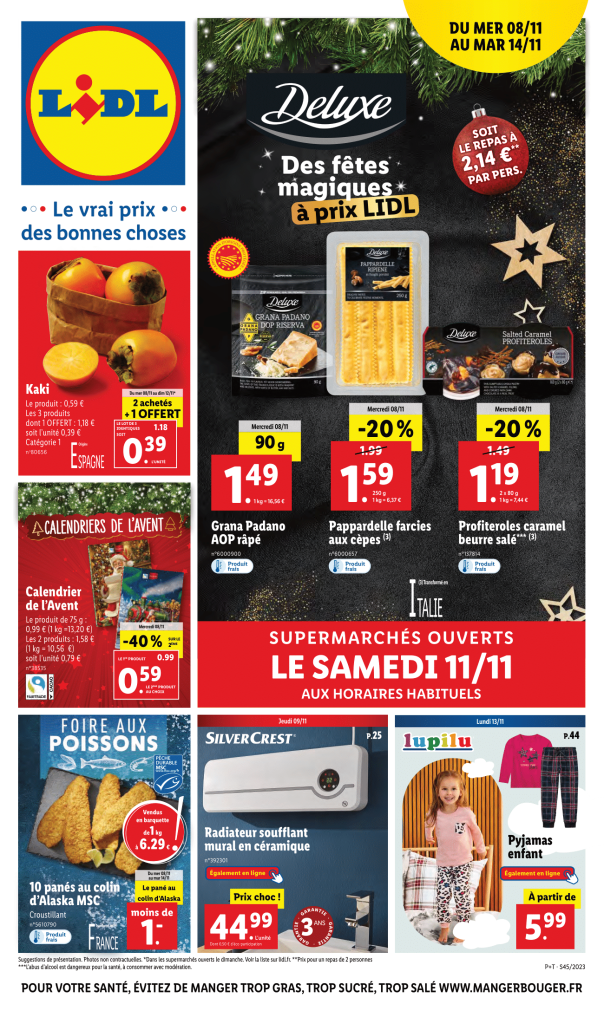 Lidl Catalogue Noel 2023