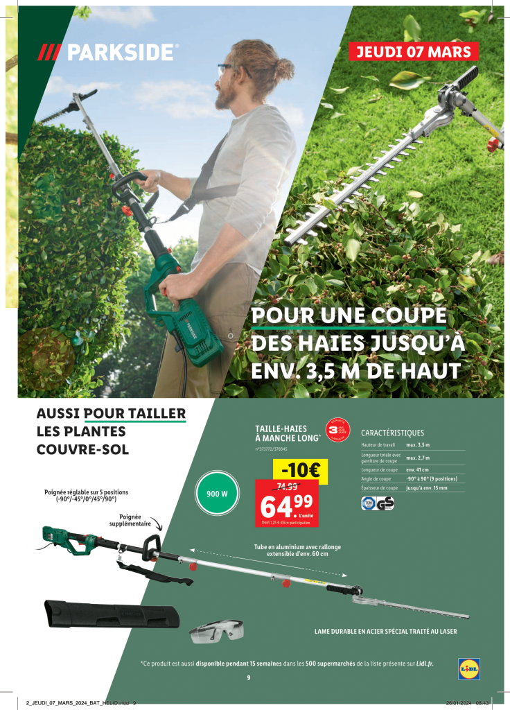 Lidl Jardinage Catalogue